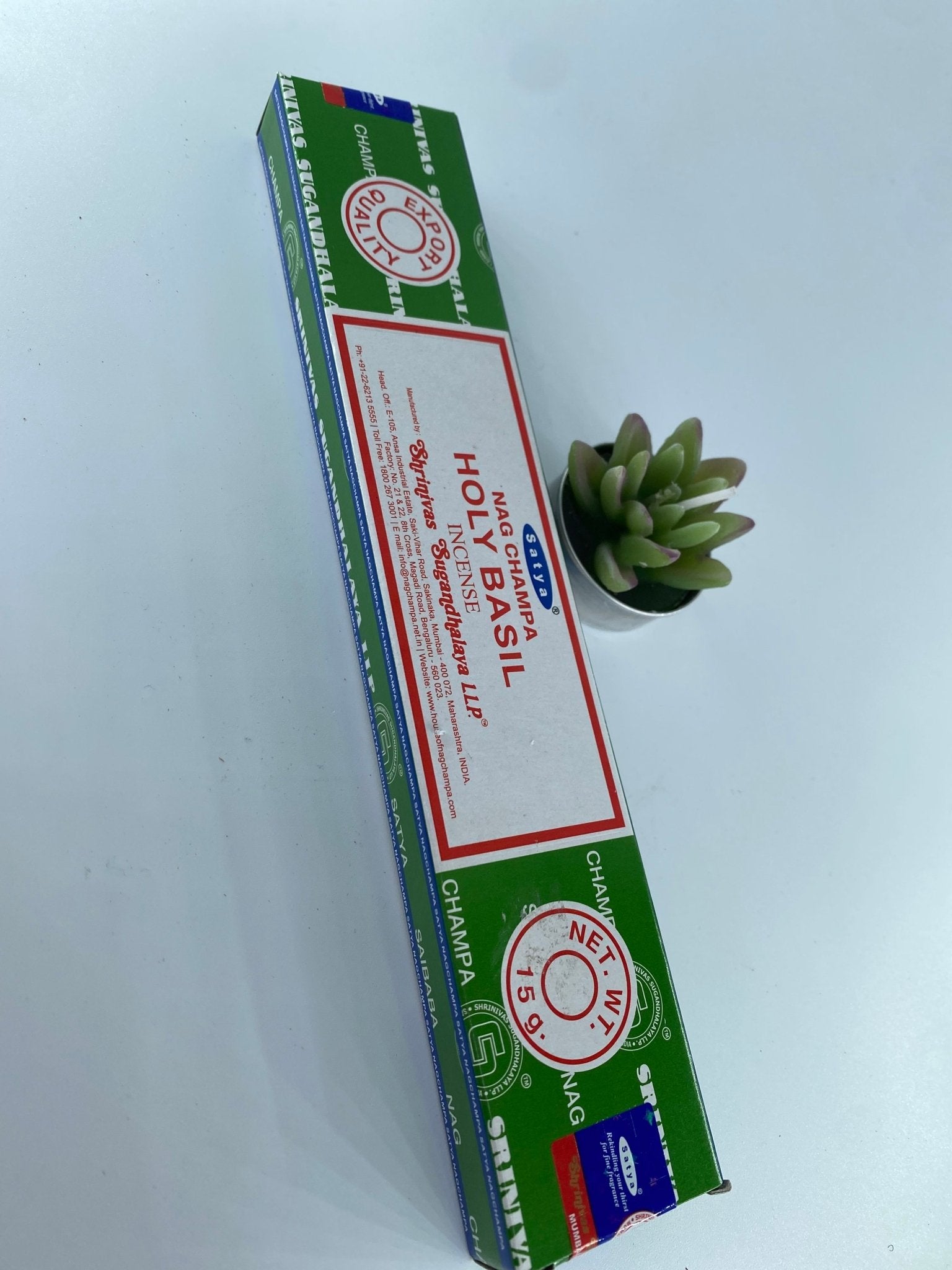 Holy Basil Incense Sticks | Basil Sticks | Positive Faith Hope Love